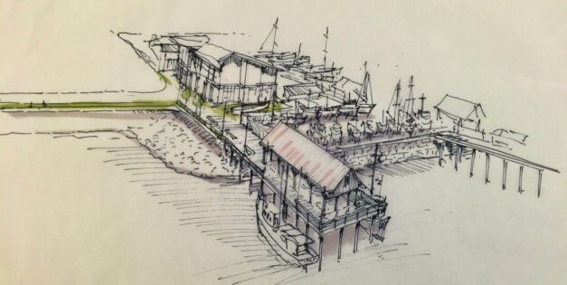 Waterfront draft plan includes boat storage, fishing pier - KSTK