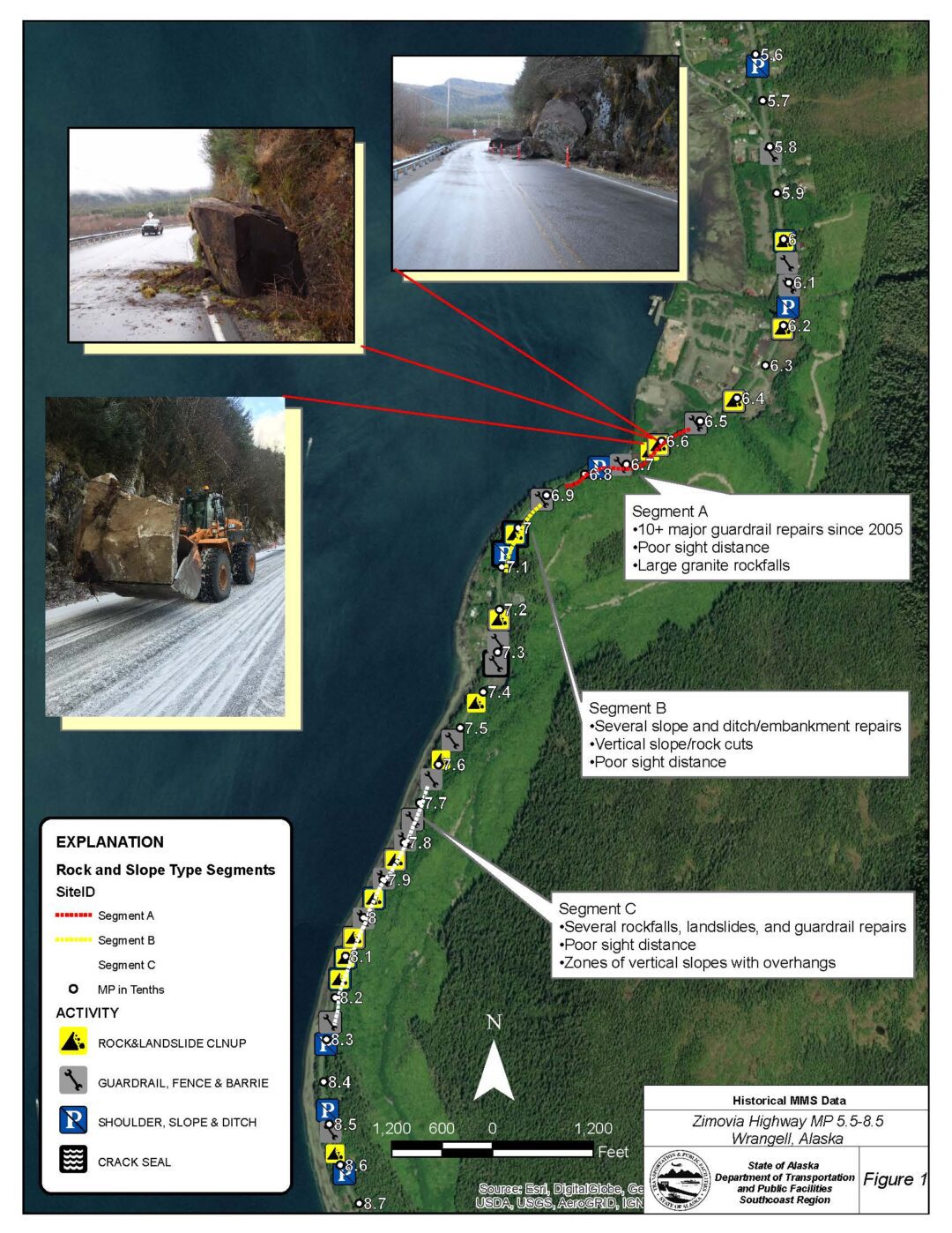 First phase of Zimovia Highway rockfall mitigation approved by state - KSTK