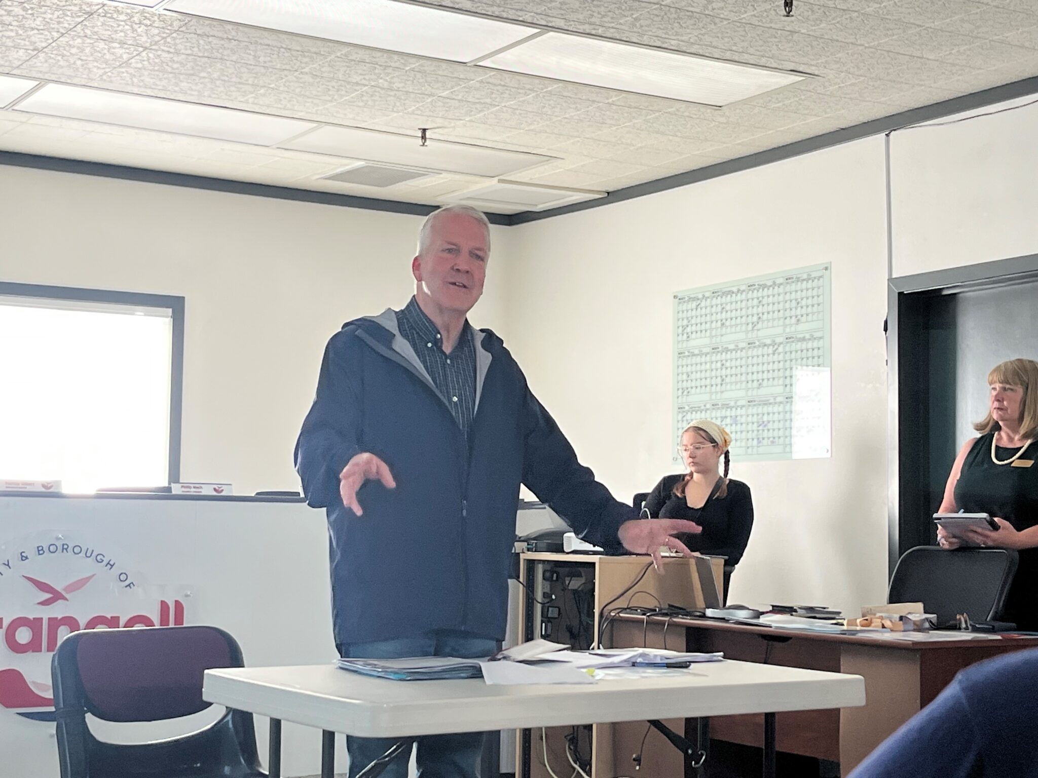 Wrangell city officials discuss capitol projects with Senator Dan ...